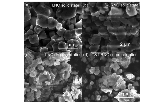 Effects of sulphate modification of stoichiometric and lithium-rich LiNiO2 cathode materials ...