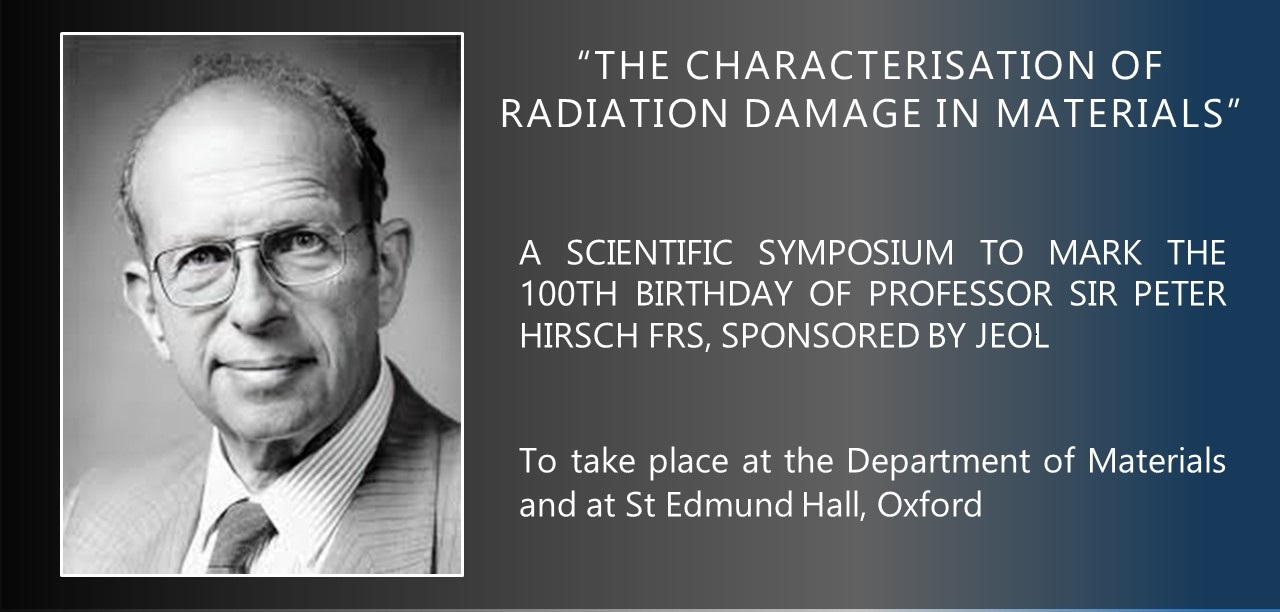 "THE CHARACTERISATION OF RADIATION DAMAGE IN MATERIALS" | Department of ...